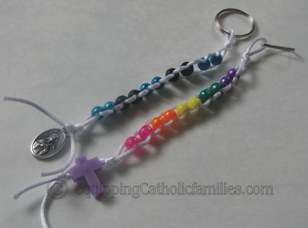 Good Deed Bead Key Chain - Equipping Catholic Families