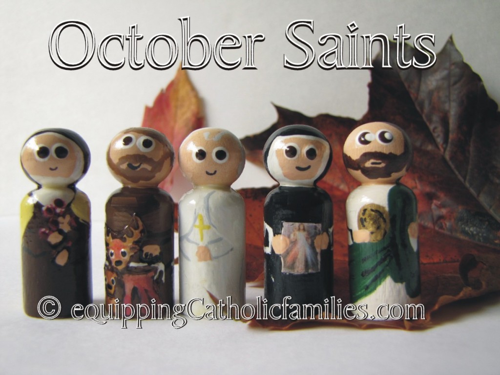 October is my FAVORITE month for Saints Days! - Equipping Catholic Families