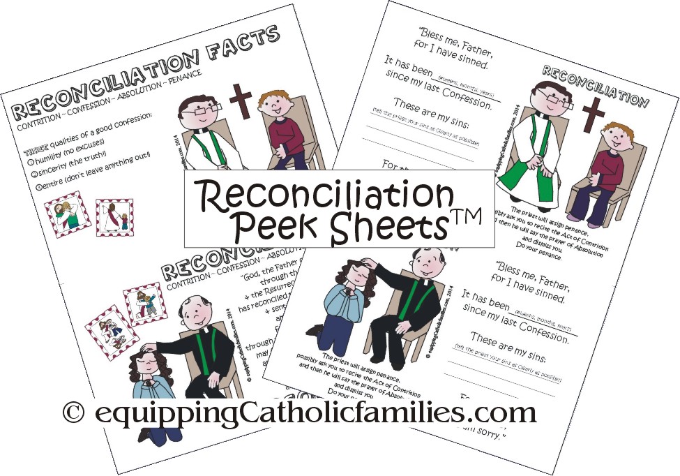 First Confession Activities