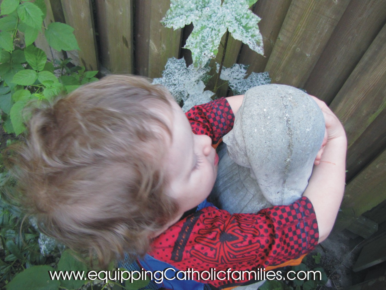 Adam hugging Mary (2) - Equipping Catholic Families