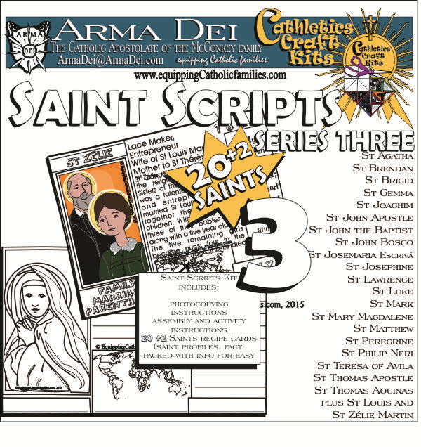 Saints Scripts THREE - Equipping Catholic Families
