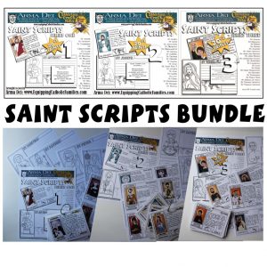 All Saints Day Activities with Saints Craft Kits and Super Saints cards ...
