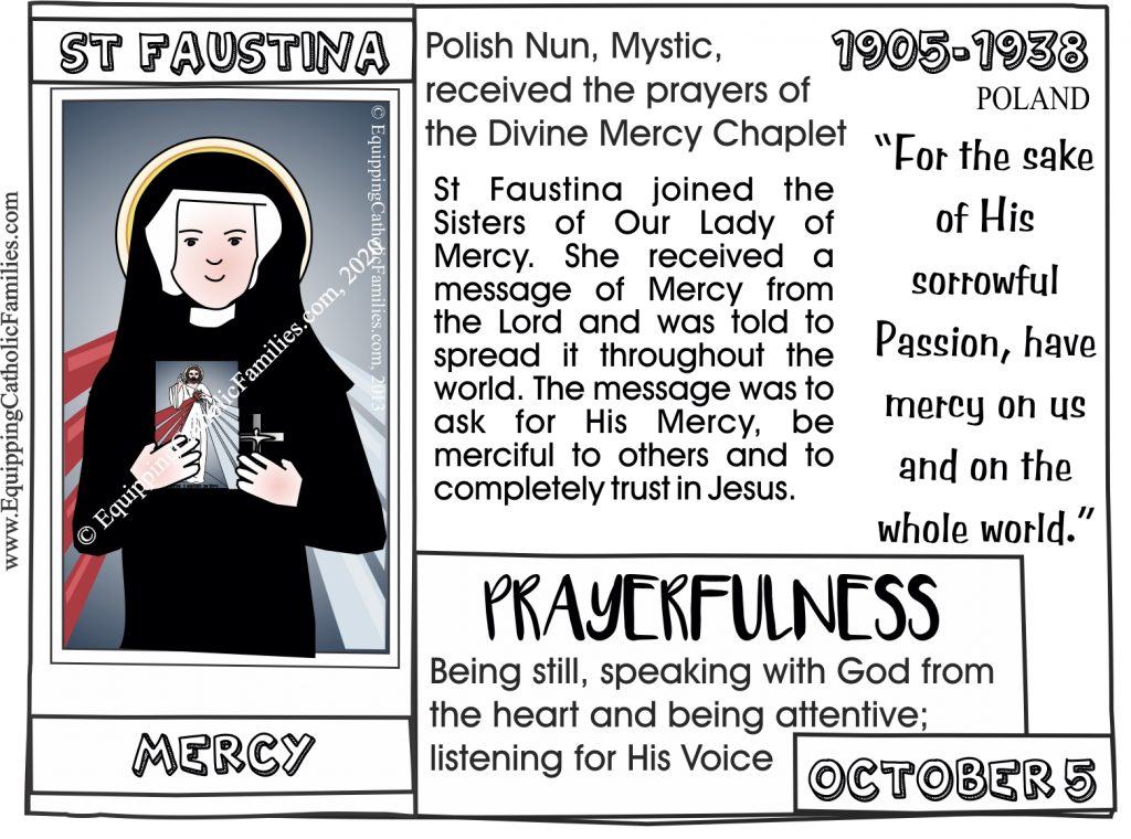 St Faustina - Equipping Catholic Families