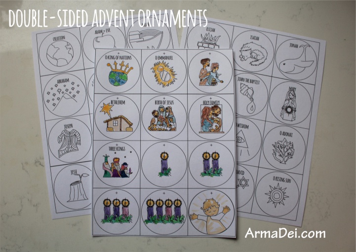Brand NEW Advent Craft Kit: Jesse Tree, O Antiphons and Advent Calendar ...