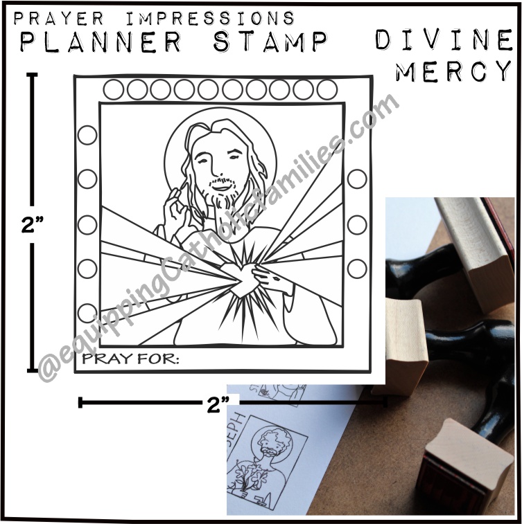 NEW Catholic Rubber Stamps...in the Shoppe! - Equipping Catholic Families