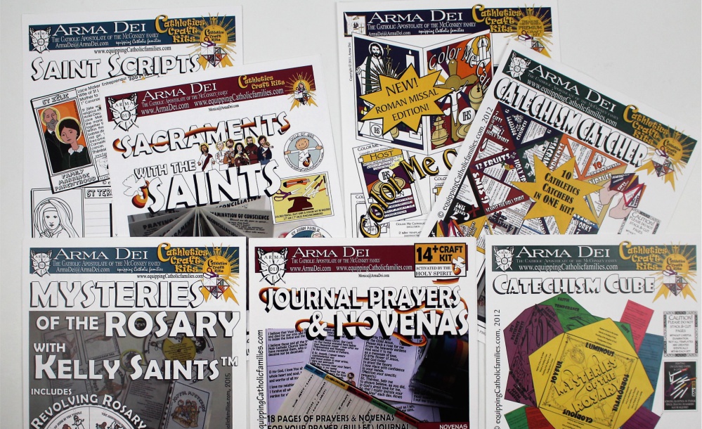Craft Kits for SACRAMENTS, Saints, Seasons, Catechism and Prayer ...