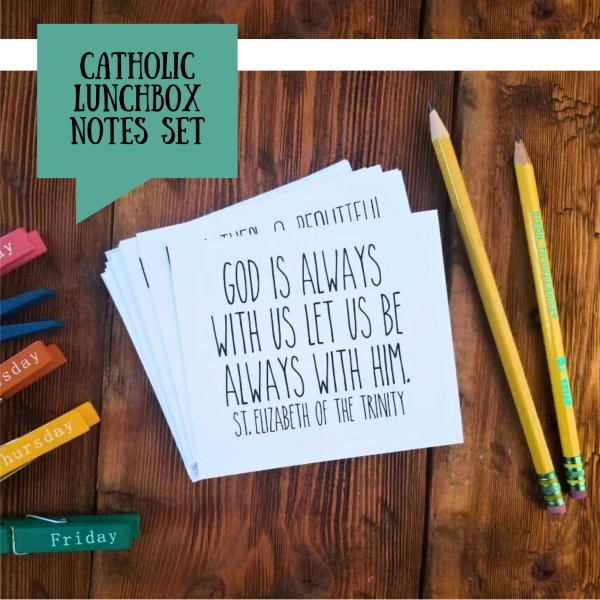 lunch notes - Equipping Catholic Families