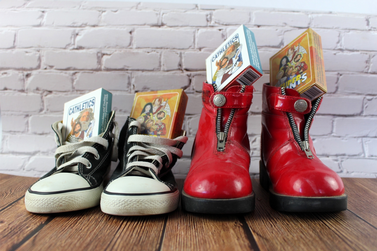 St Nicholas boots - Equipping Catholic Families